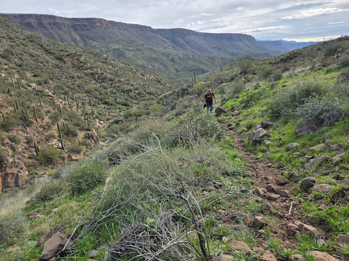 Arizona Hiking - Agua Fria River (via Sunset Point)